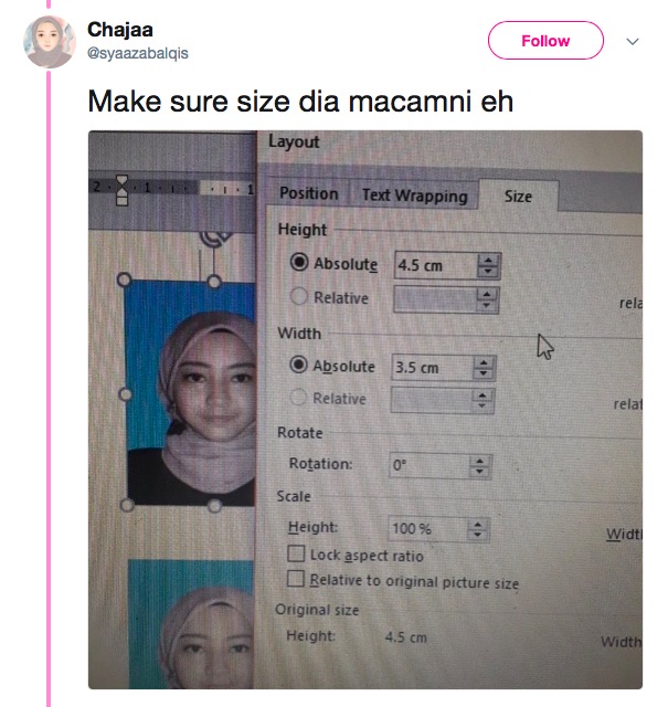 Saiz Gambar Passport Dalam Cm Olivia Randall 5389